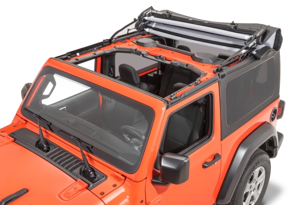 Softtop Kit schwarz mit Fenstern Jeep Wrangler JL 18- 2-Türer Mopar ...